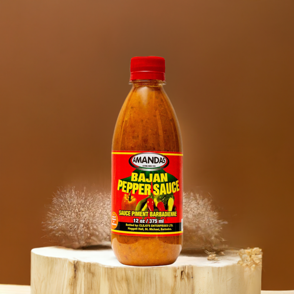 Amandas Barbadian Hot Sauce 375 ml | Authentic Bajan Hot Sauce ...